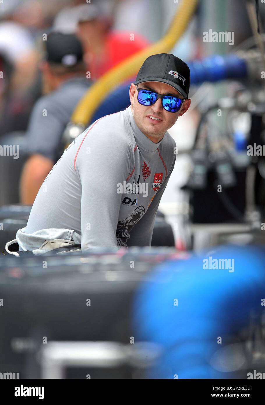 26 Jun. 2015: Honda Rahal Letterman Lanigan Racing driver (15) Graham ...