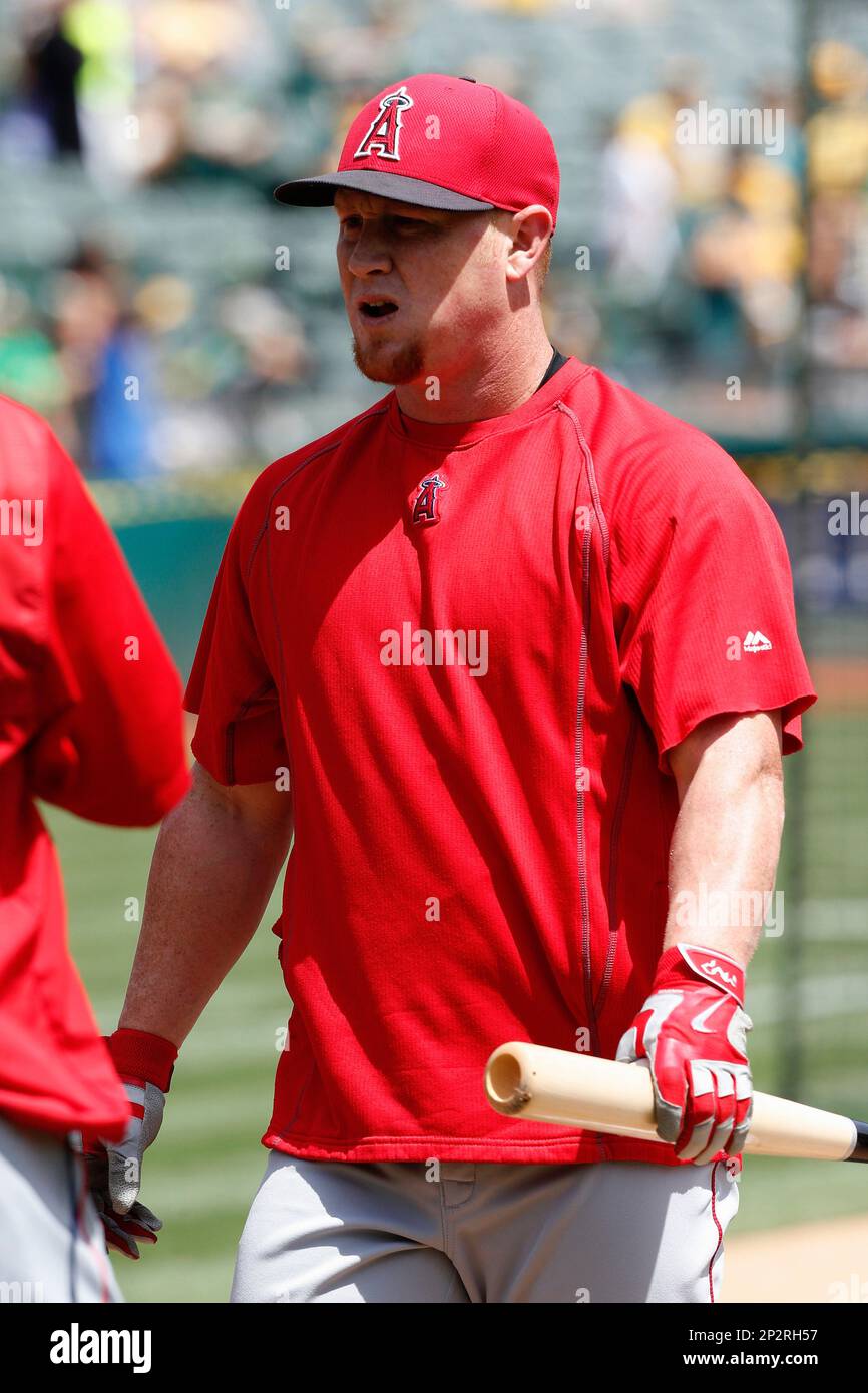 Los Angeles Angels right fielder Kole Calhoun (56) during an MLB ...