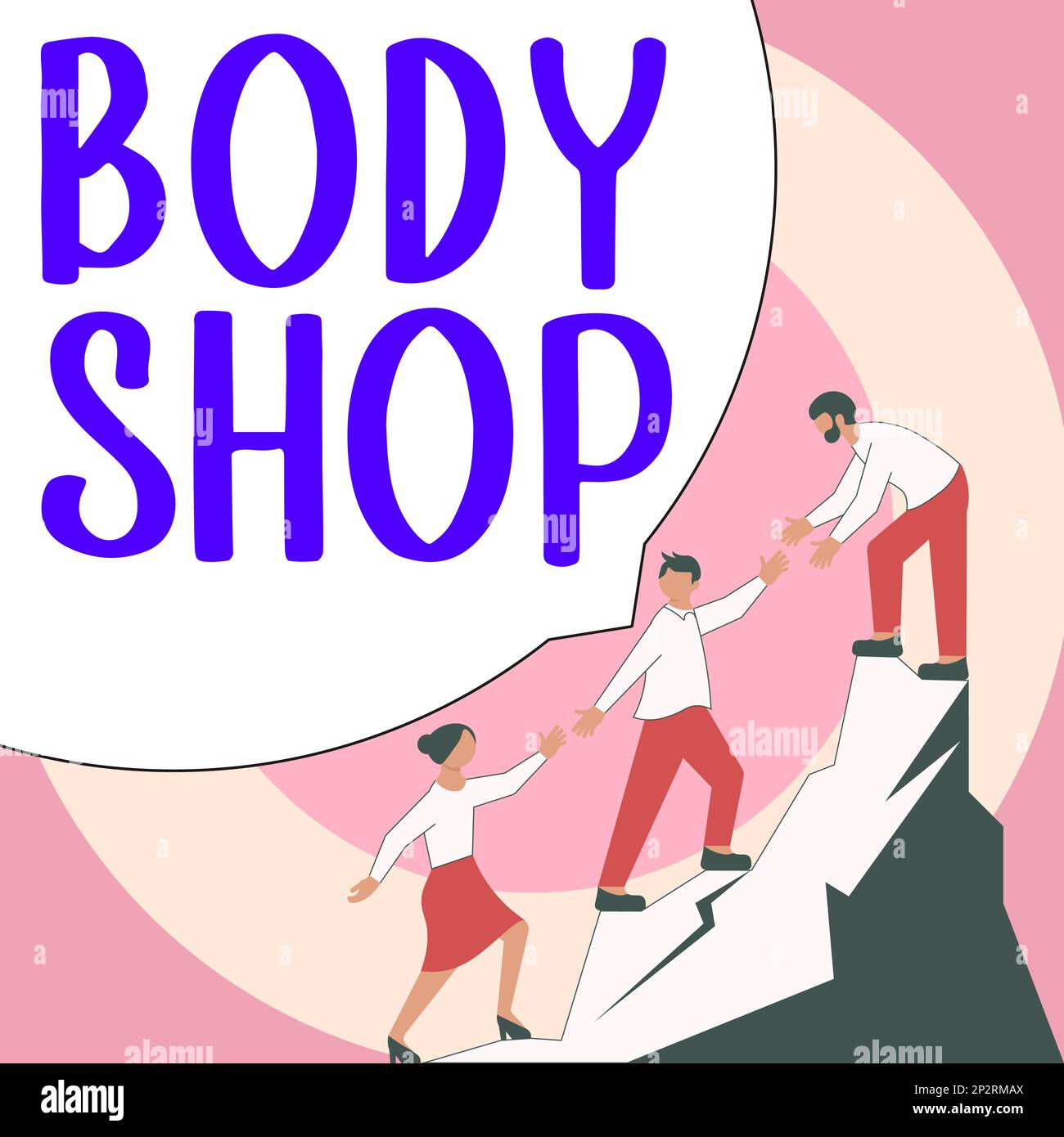 Writing displaying text Body Shop. Word Written on a shop where ...