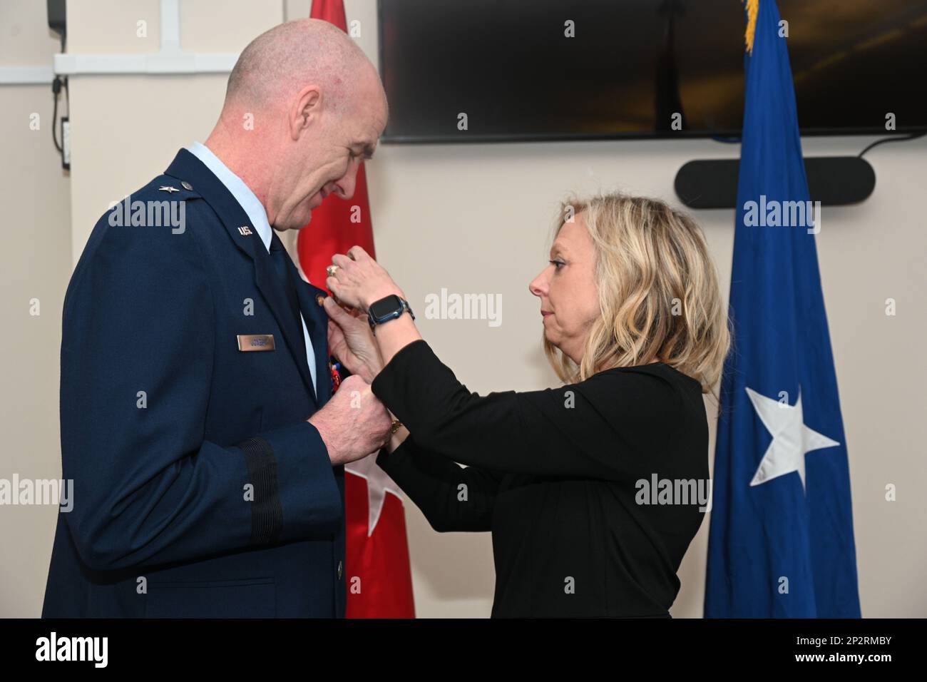 U.S. Air Force Brig. Gen. Edward Jones, assistant adjutant general-air ...