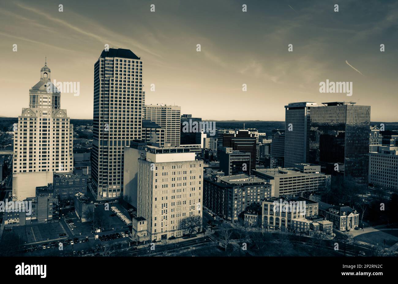 Aerial view of downtown Hartford, Connecticut Stock Photo - Alamy