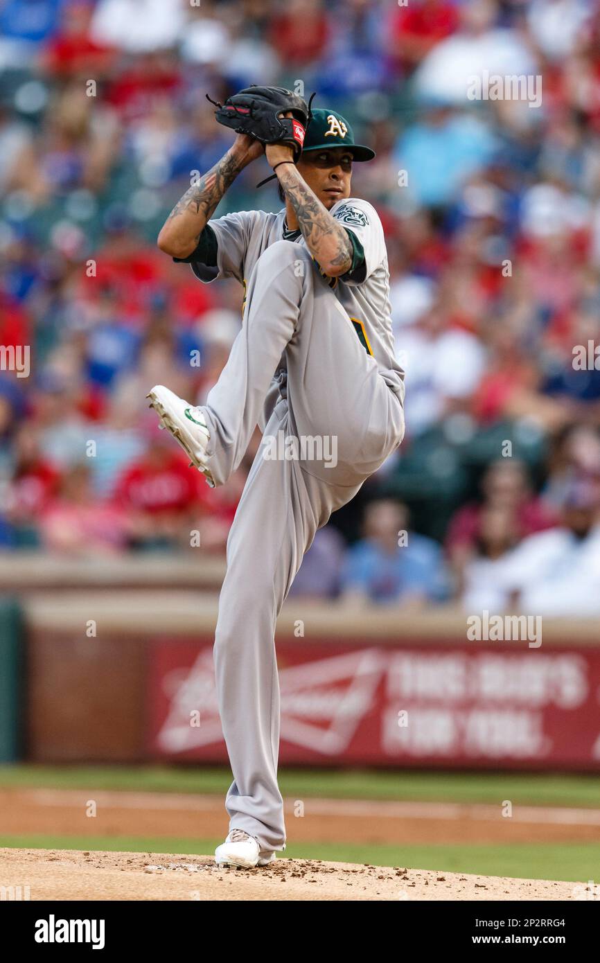 June 23, 2015: Oakland Athletics starting pitcher Jesse Chavez (30 ...