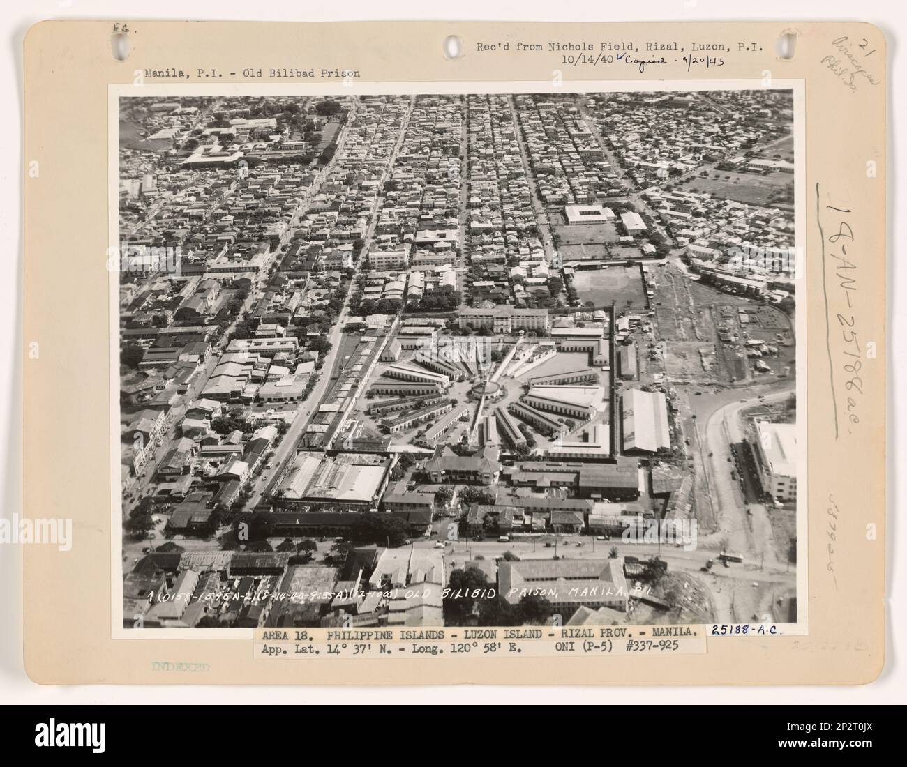 Philippine Island - Manila, Aerial Photograph Stock Photo - Alamy