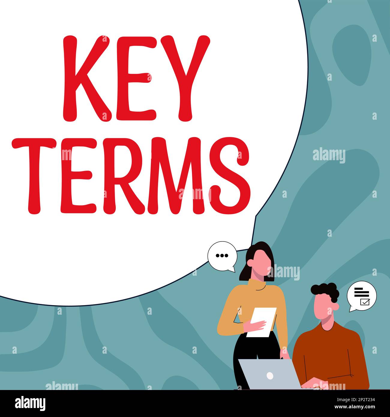 Conceptual display Key Terms. Business approach Words that can help a ...