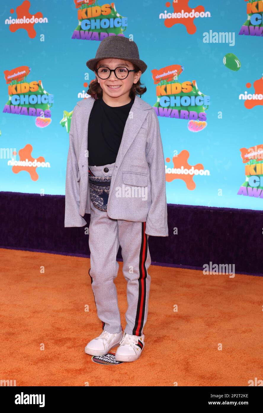 Boss Baby Brody arrives at the Nickelodeon Kids' Choice Awards on ...