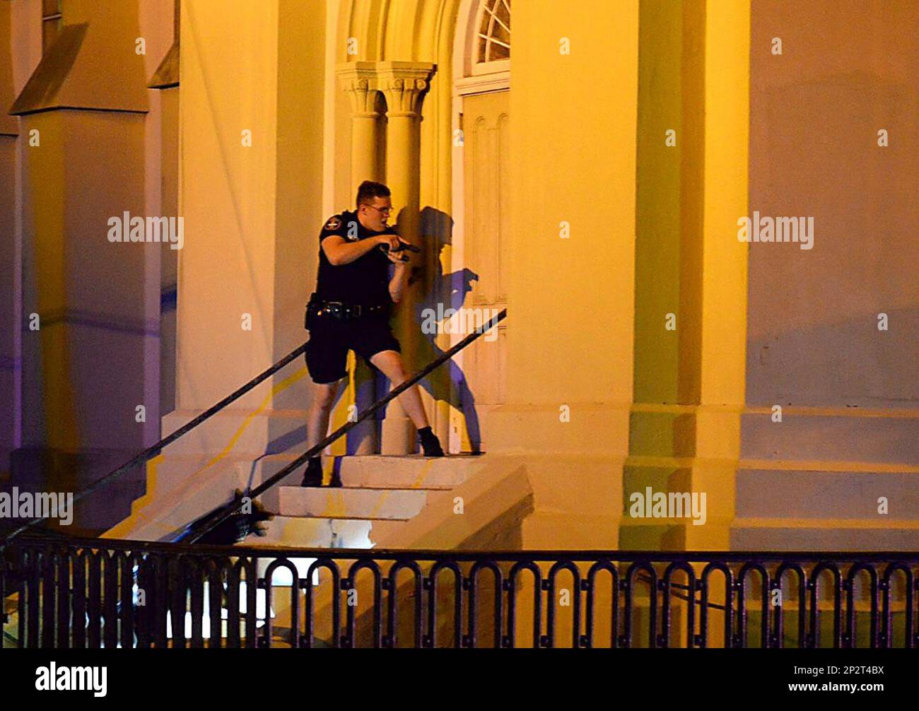 FILE -In this Wednesday, June 17, 2015 file photo, a Charleston police ...