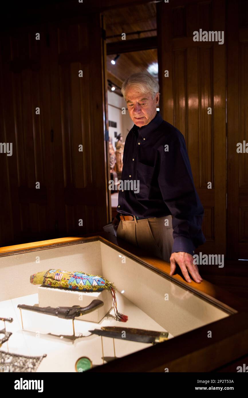 In this June 9, 2015 photo, historian and collector J.P. Bryan, founder ...