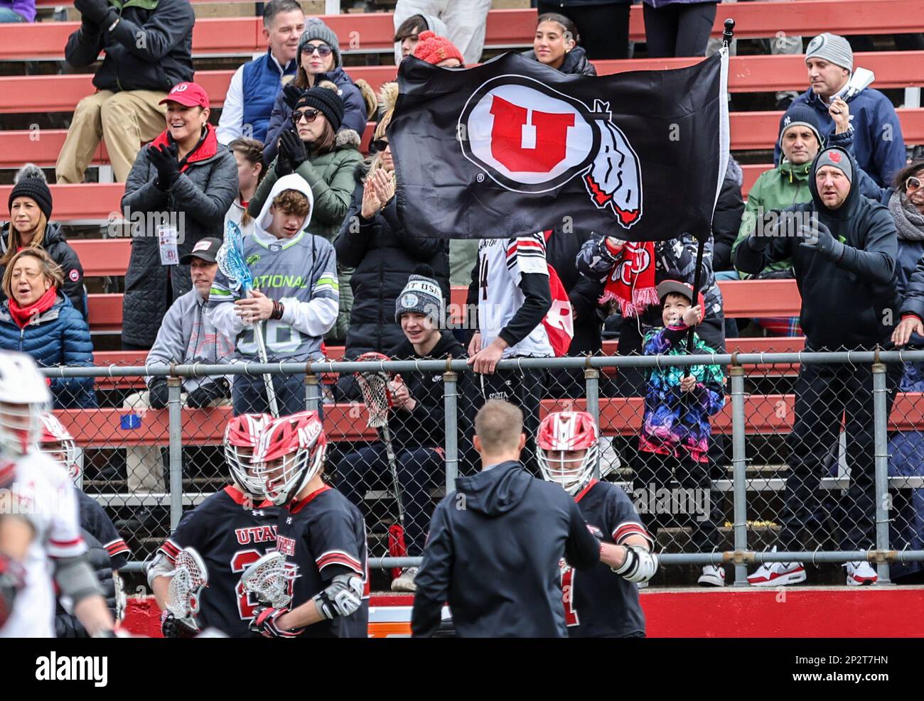 Rutgers scarlet knights fans hi-res stock photography and images - Alamy