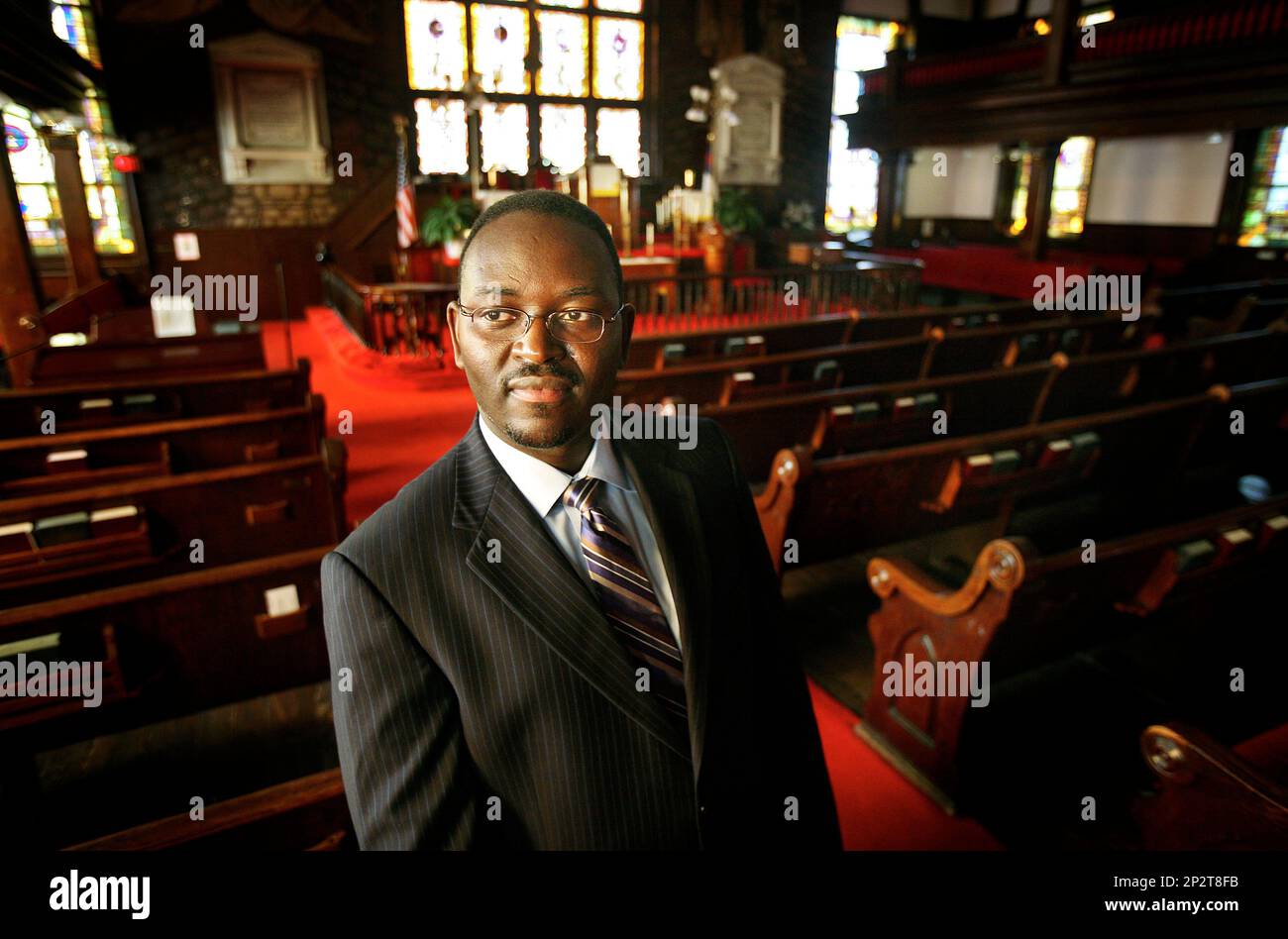 A Nov. 22, 2010 photo shows the Rev. Clementa Pinckney at Emanuel AME ...