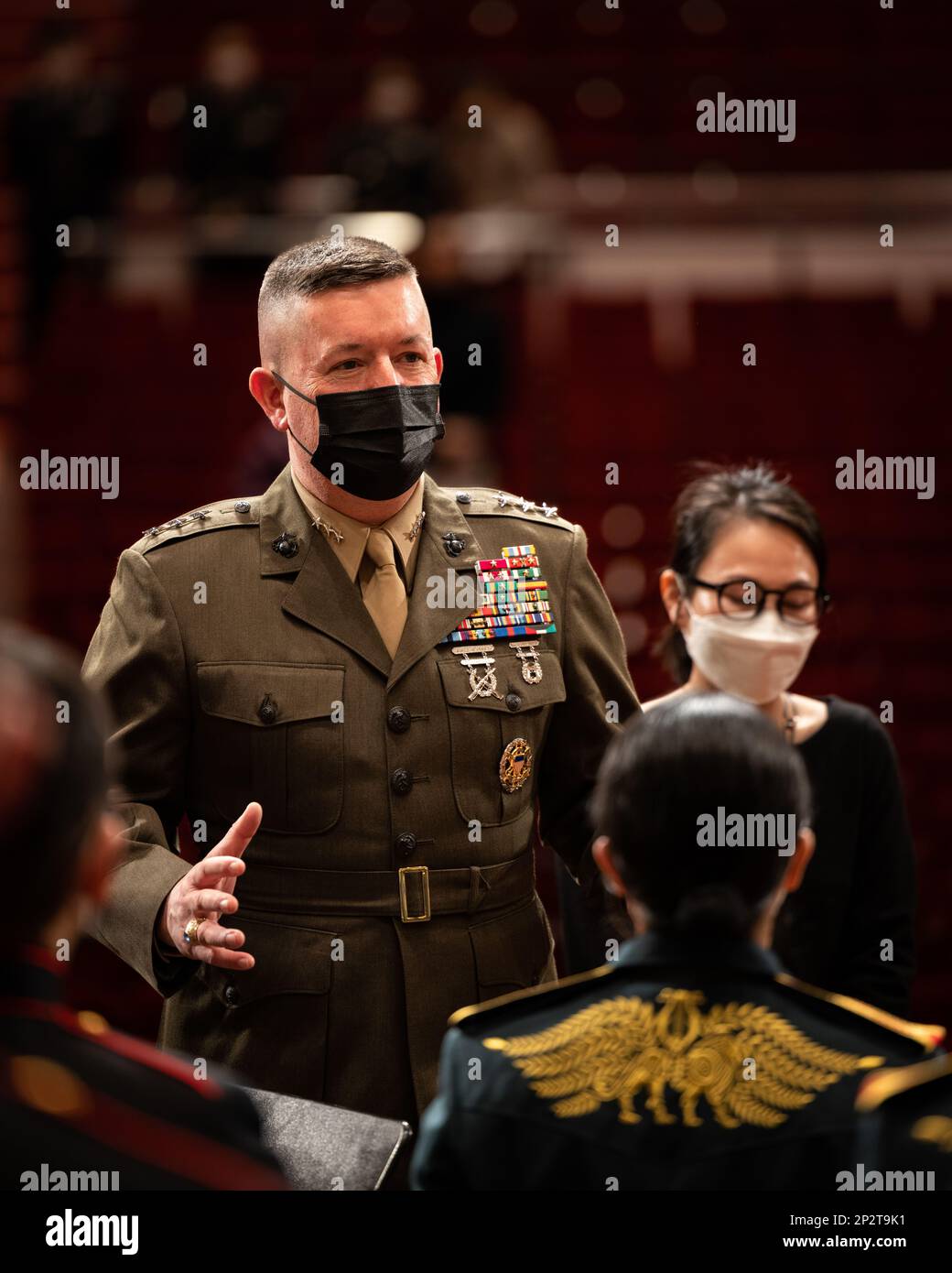 U.S. Marine Corps Lt. Gen. James W. Bierman, the commanding general of ...