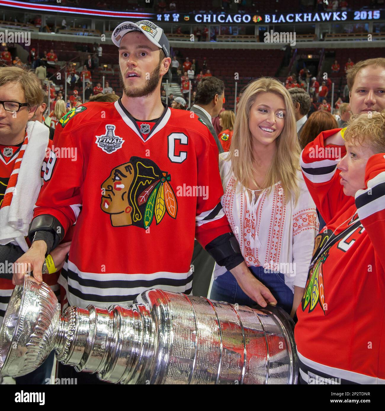 June 15, 2015: Chicago, Illinois, U.S. - Blackhawk #19 Jonathan Toews ...