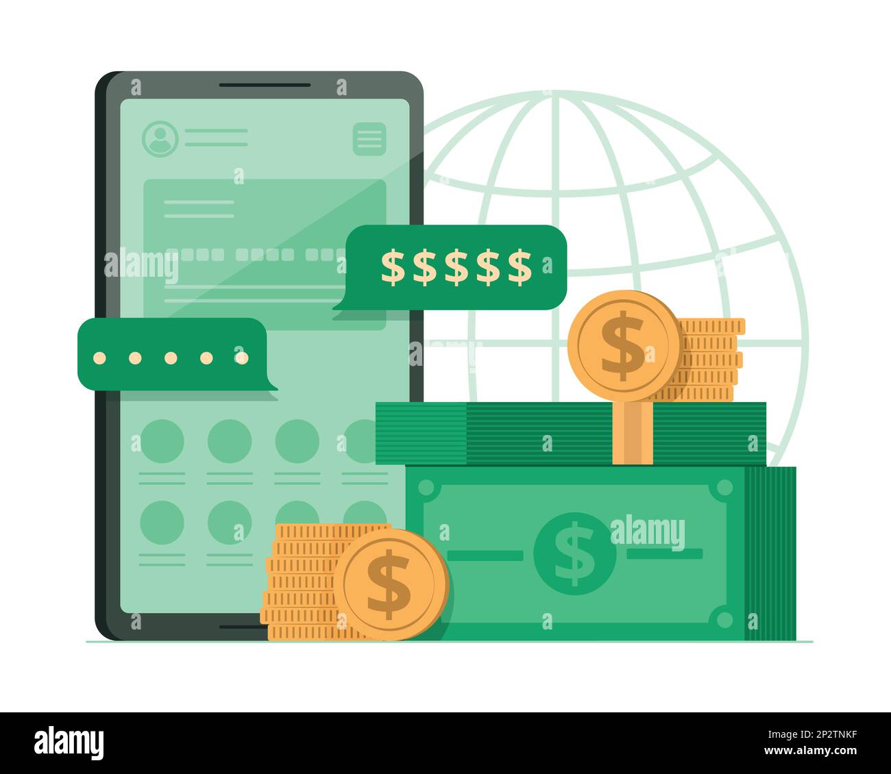 Paying pay phone system Stock Vector Images - Alamy