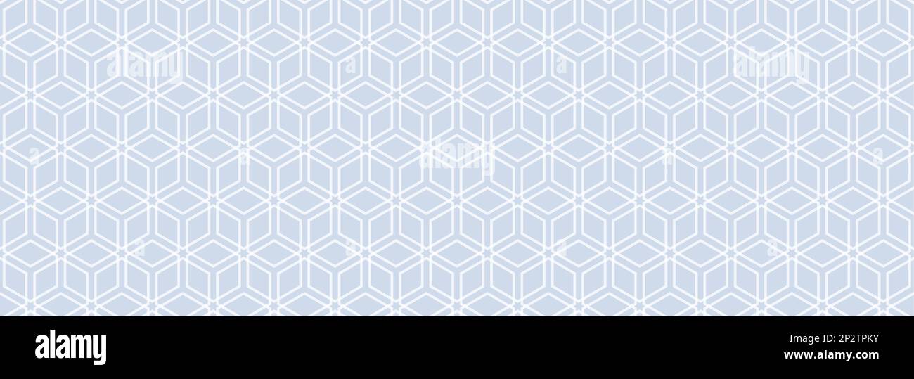 A pattern of cubes in a linear style on a gray background for printing ...