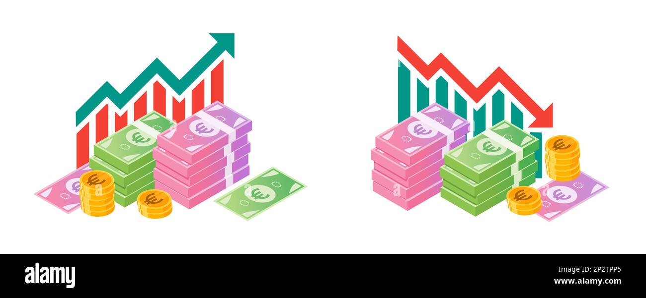 Graph chart bundle vector vectors hi-res stock photography and images ...