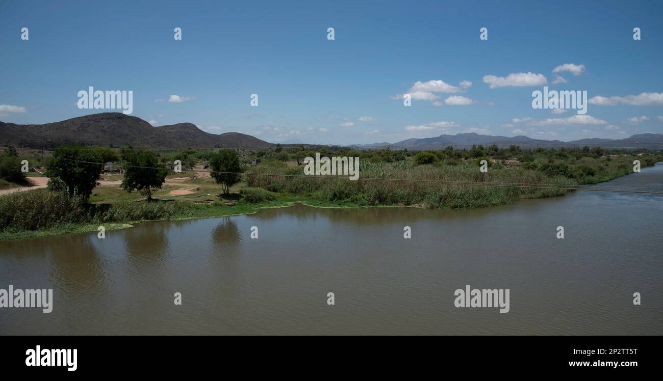 Robertson, Western Cape, South Africa. 2023. An expanse of the River ...