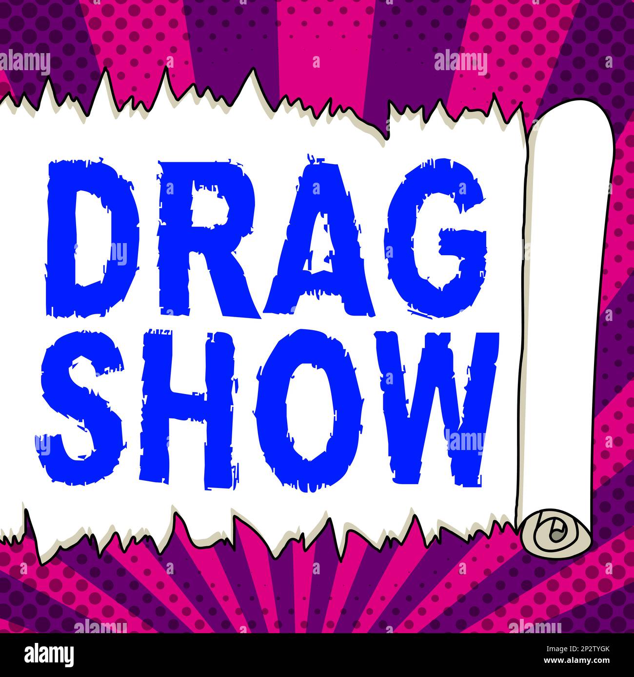 Writing displaying text Drag Show. Word Written on competitive event ...