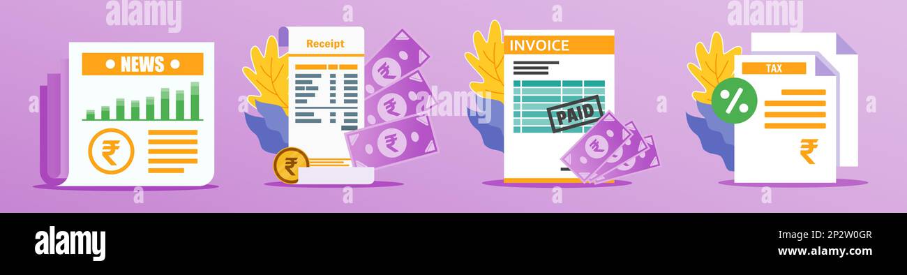 Rupee receipt hi-res stock photography and images - Alamy