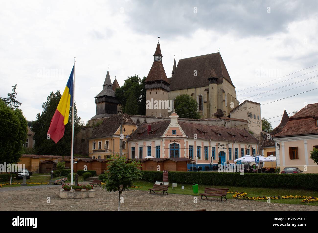 Biertan Fortified Church, Biertan, Romania Stock Photo - Alamy