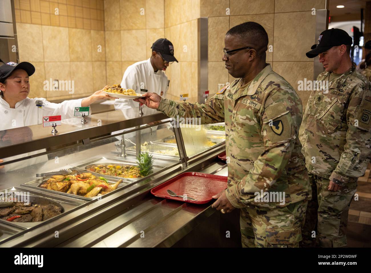 U.S Army Maj. Gen. David Wilson, Commanding General of Army Sustainment ...