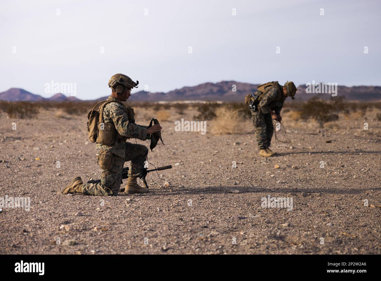 U.S. Marines with 3d Littoral Combat Team, 3d Marine Littoral Regiment ...