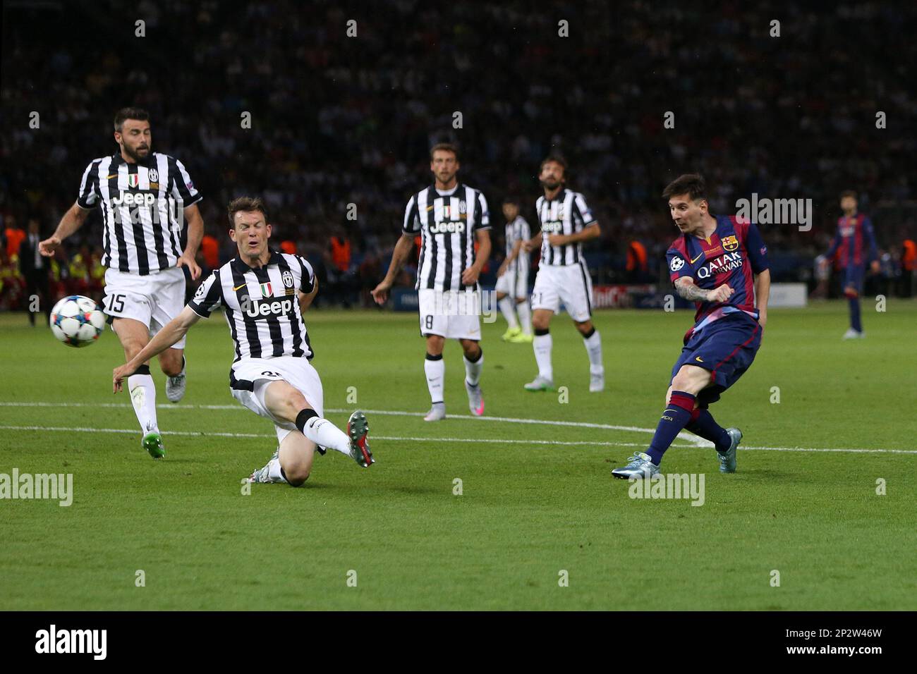 June 6, 2015 - Berlin, United Kingdom - Lionel Messi of Barcelona ...
