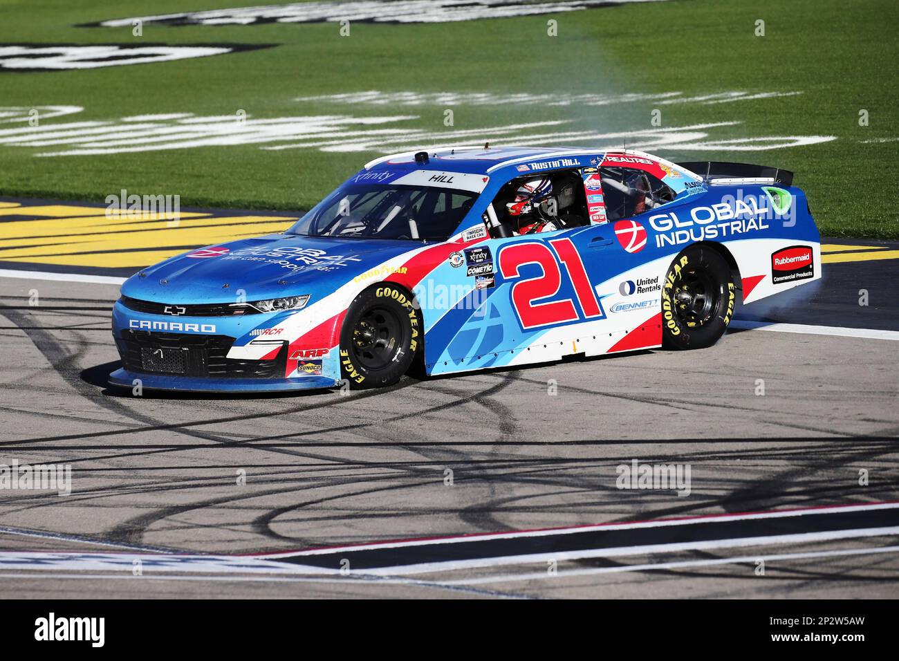 LAS VEGAS, NV - MARCH 04: Austin Hill (#21 Richard Childress Racing ...