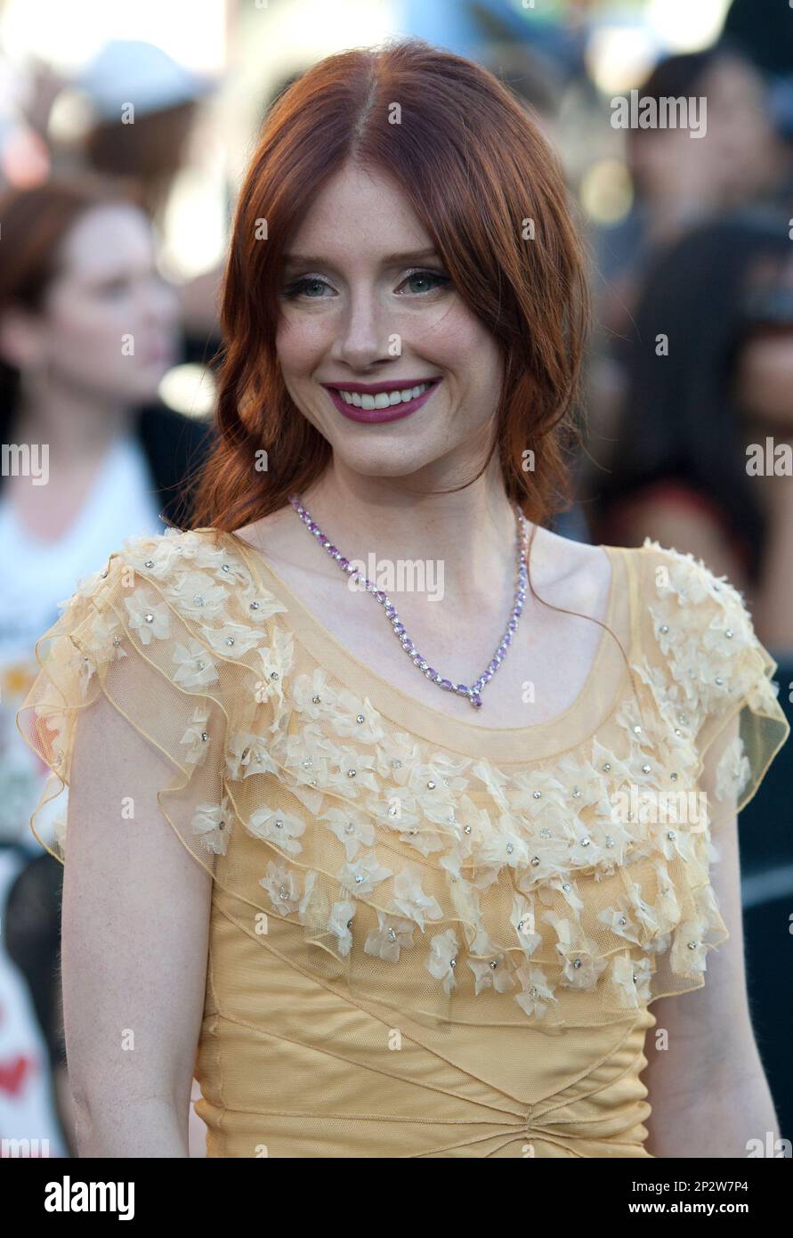 Bryce Dallas Howard arrives for the Los Angeles Premiere of 'The ...