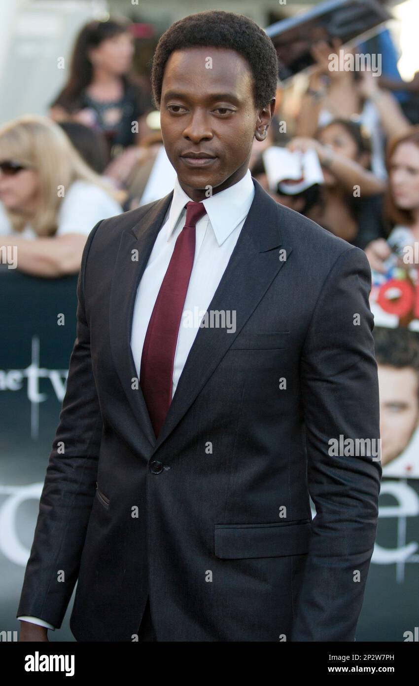 Edi Gathegi arrives for the Los Angeles Premiere of 'The Twilight Sage ...