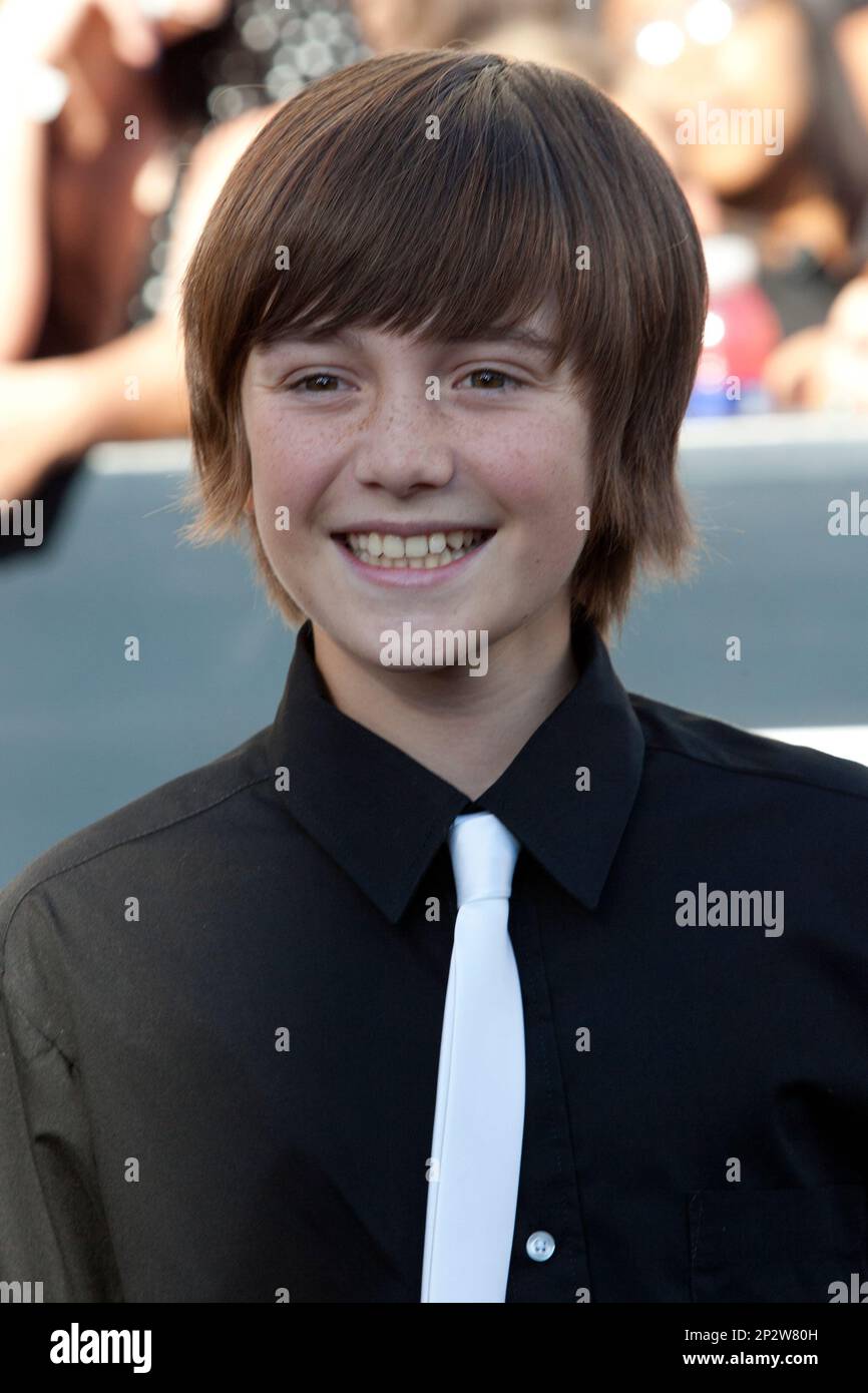 Greyson Chance arrives for the Los Angeles Premiere of 'The Twilight ...