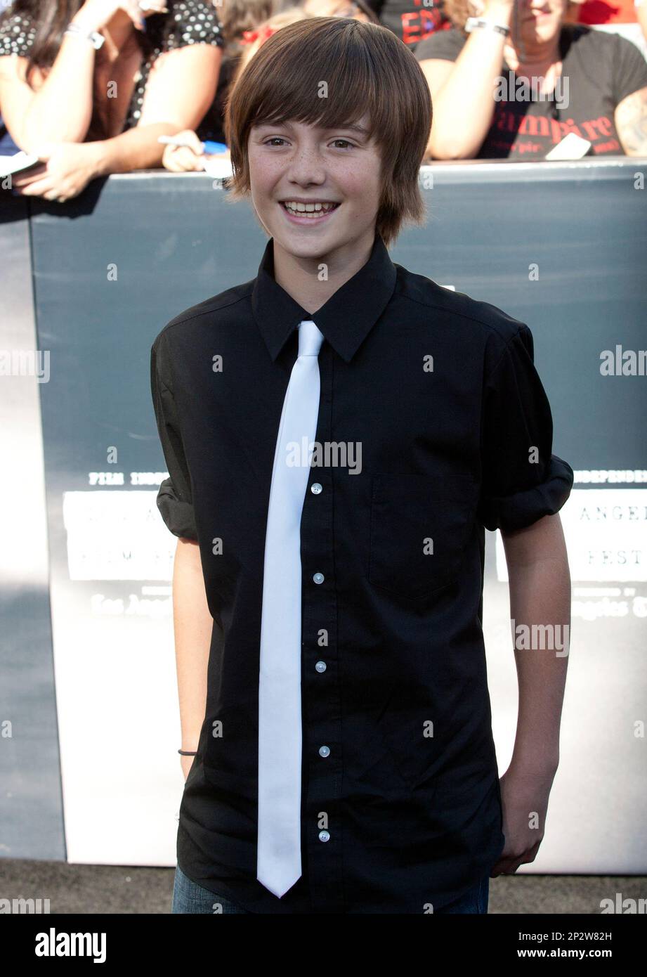 Greyson Chance arrives for the Los Angeles Premiere of 'The Twilight ...