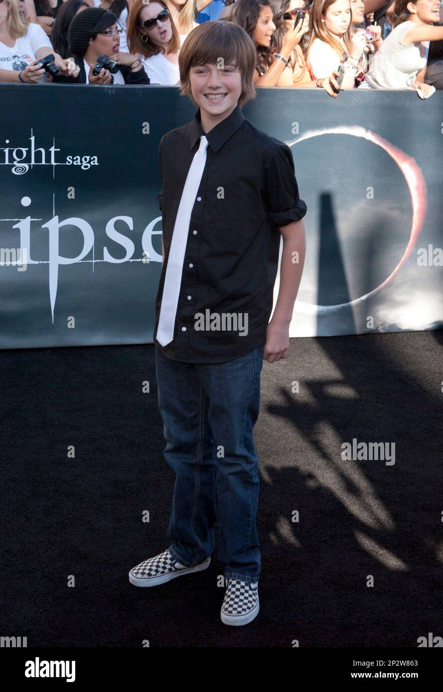 Greyson Chance arrives for the Los Angeles Premiere of 'The Twilight ...