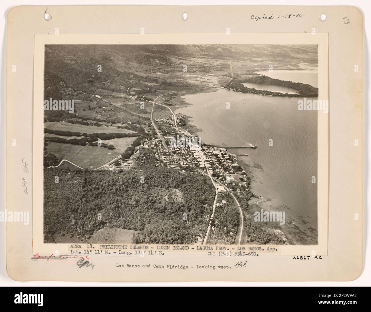 Philippine Island - Luzon Island, Aerial Photograph Stock Photo - Alamy