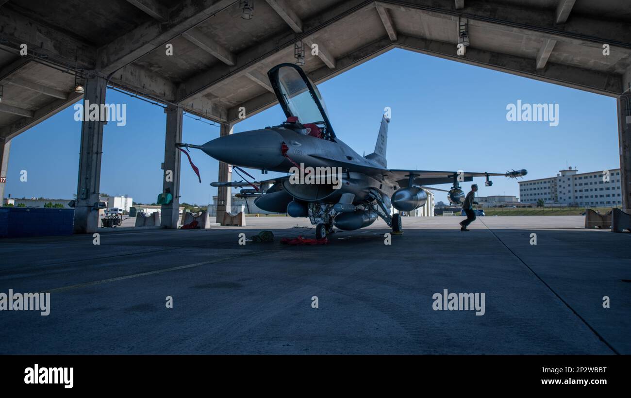 Airman Bradley Derden, 480th Expeditionary Fighter Squadron crew chief ...