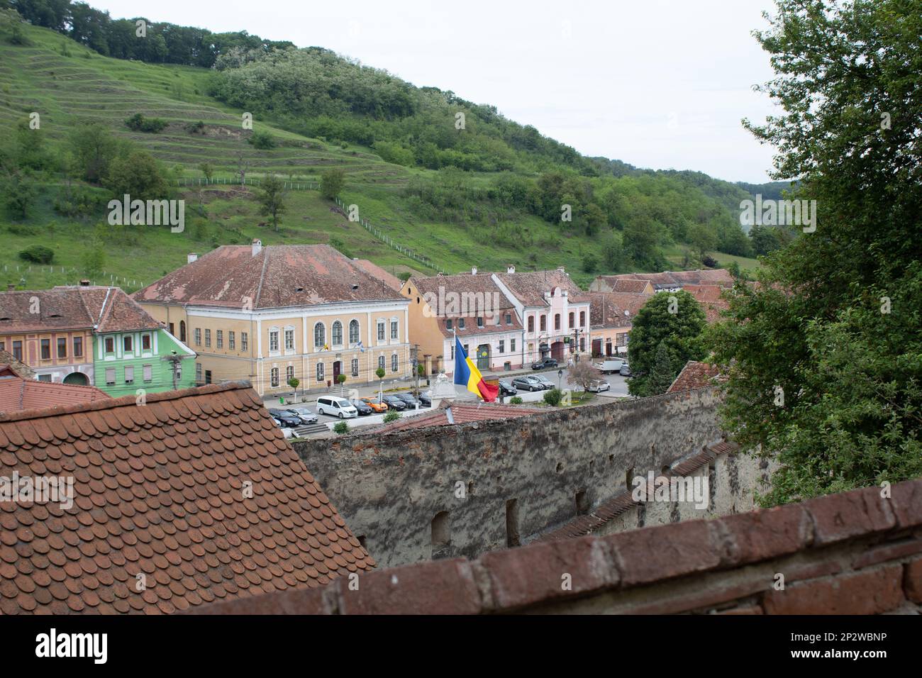 Old saxon village biertan hi-res stock photography and images - Alamy