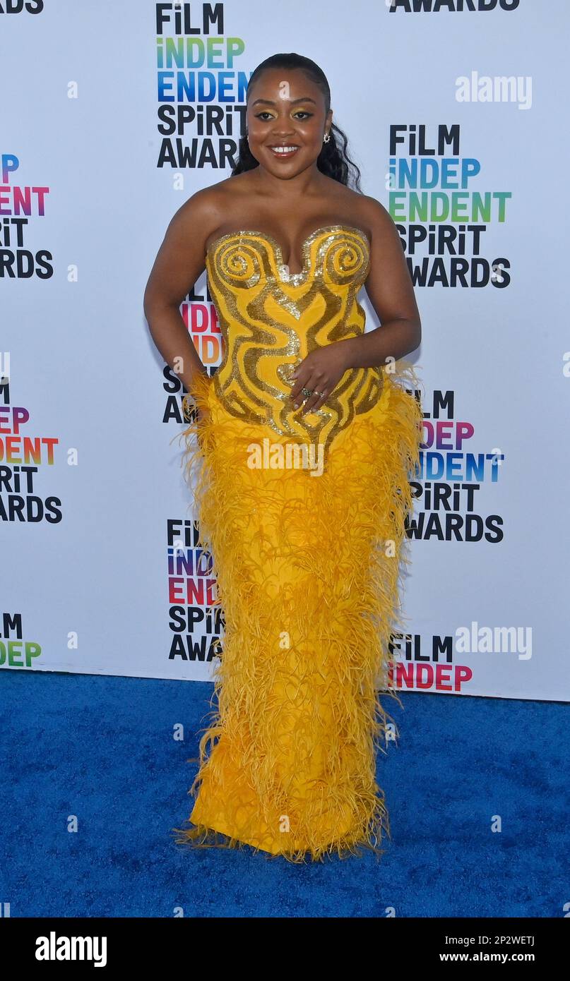 Santa Monica, United States. 04th Mar, 2023. Quinta Brunson attends the ...