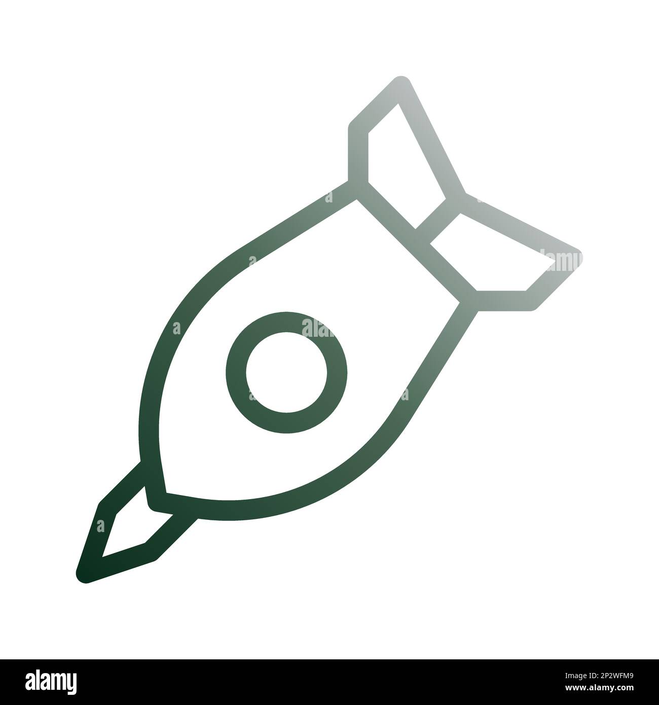 Missile icon Stock Vector Images - Alamy