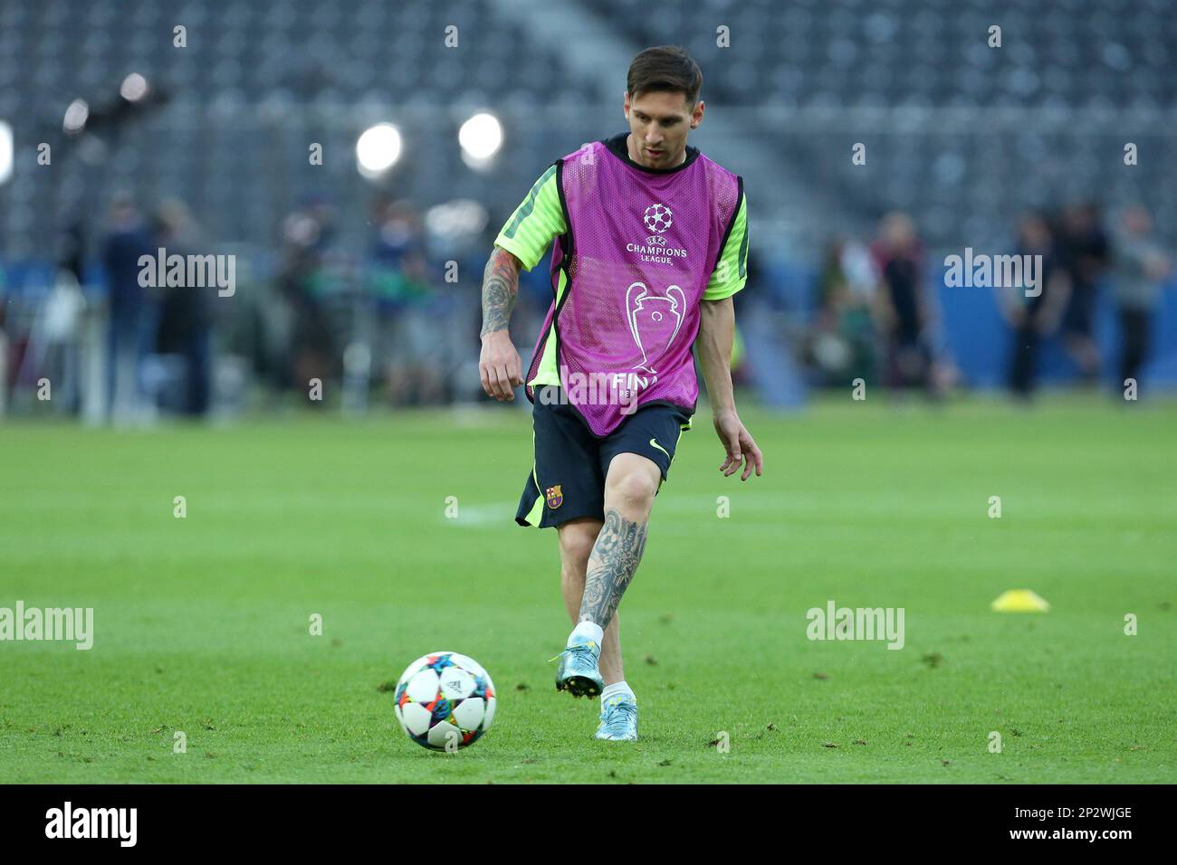 June 5, 2015 - Berlin, United Kingdom - Lionel Messi of Barcelona ...