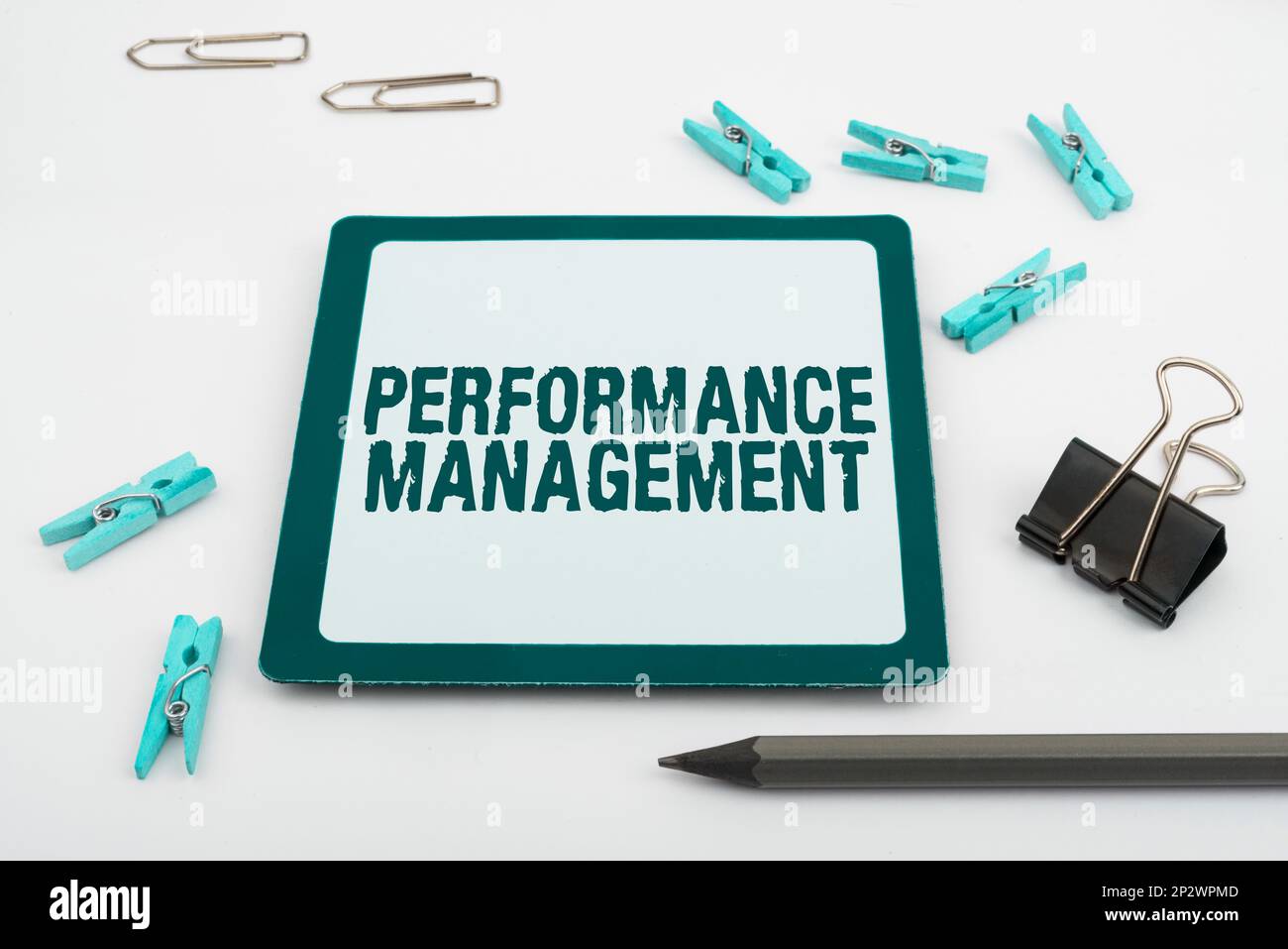 Text sign showing Performance Management. Business idea Improve ...