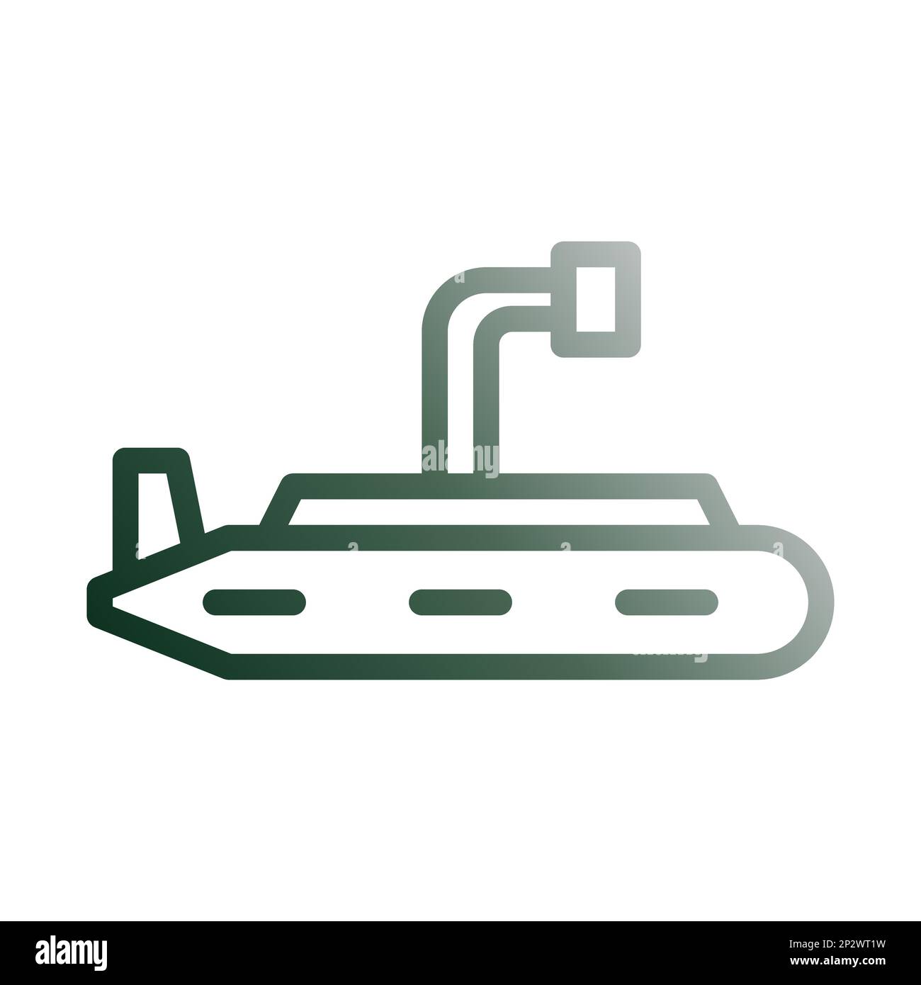 Nuclear submarine illustration Stock Vector Images - Alamy