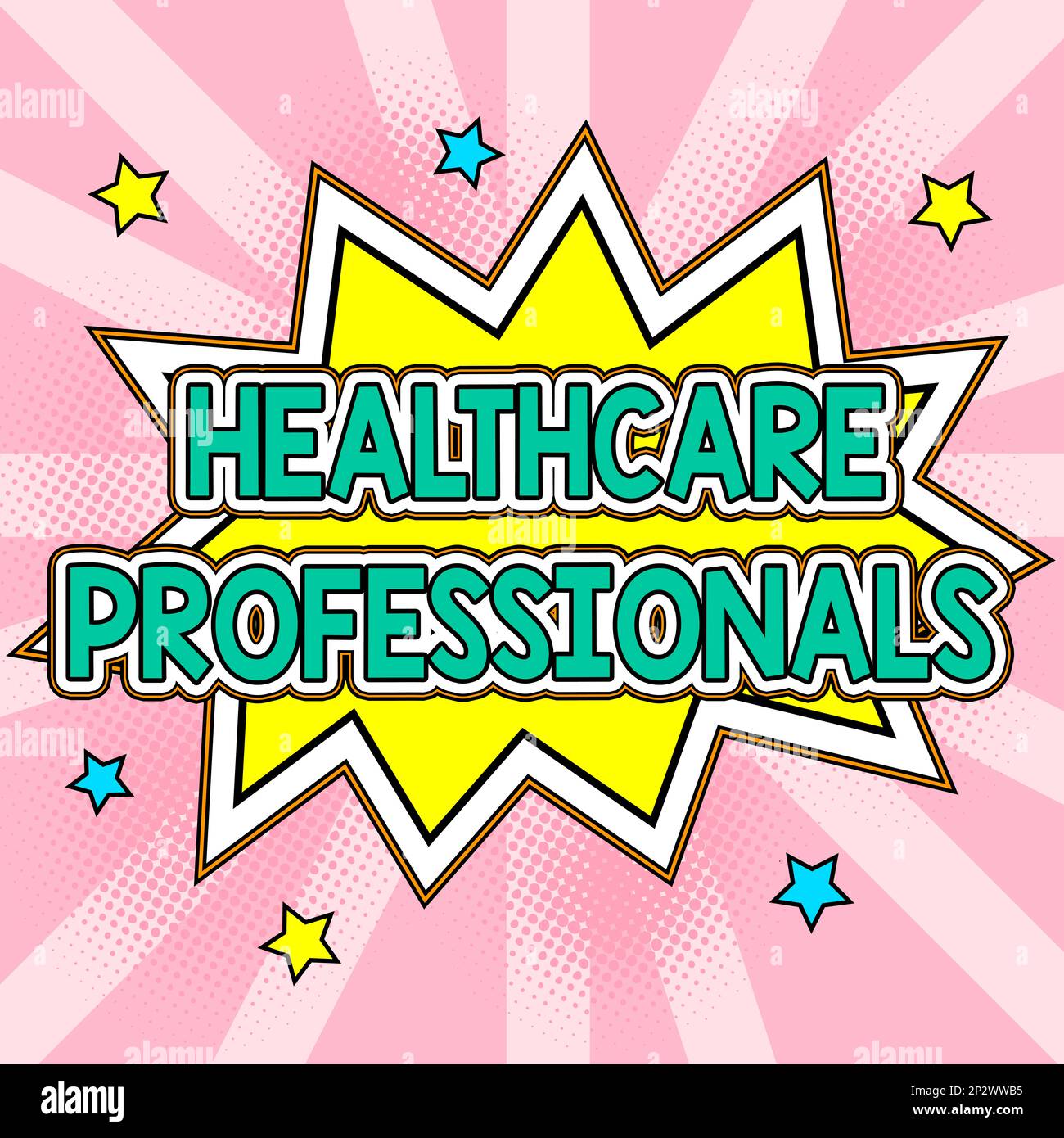 Writing displaying text Healthcare Professionals. Word Written on ...