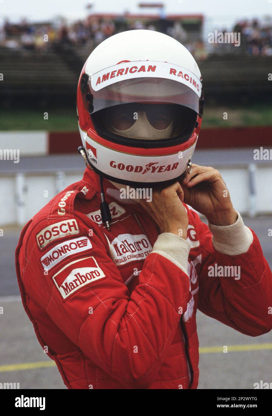 Race car driver Danny Sullivan in 1986. (AP Photo / Al Messerschmidt ...