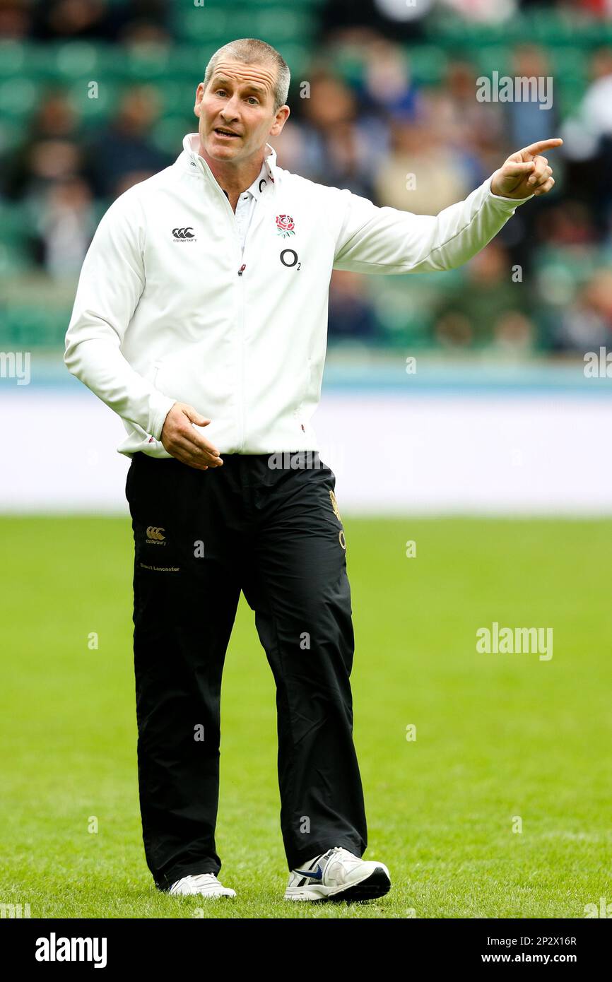 May 31, 2015 - London, United Kingdom - Stuart Lancaster - Rugby Union ...
