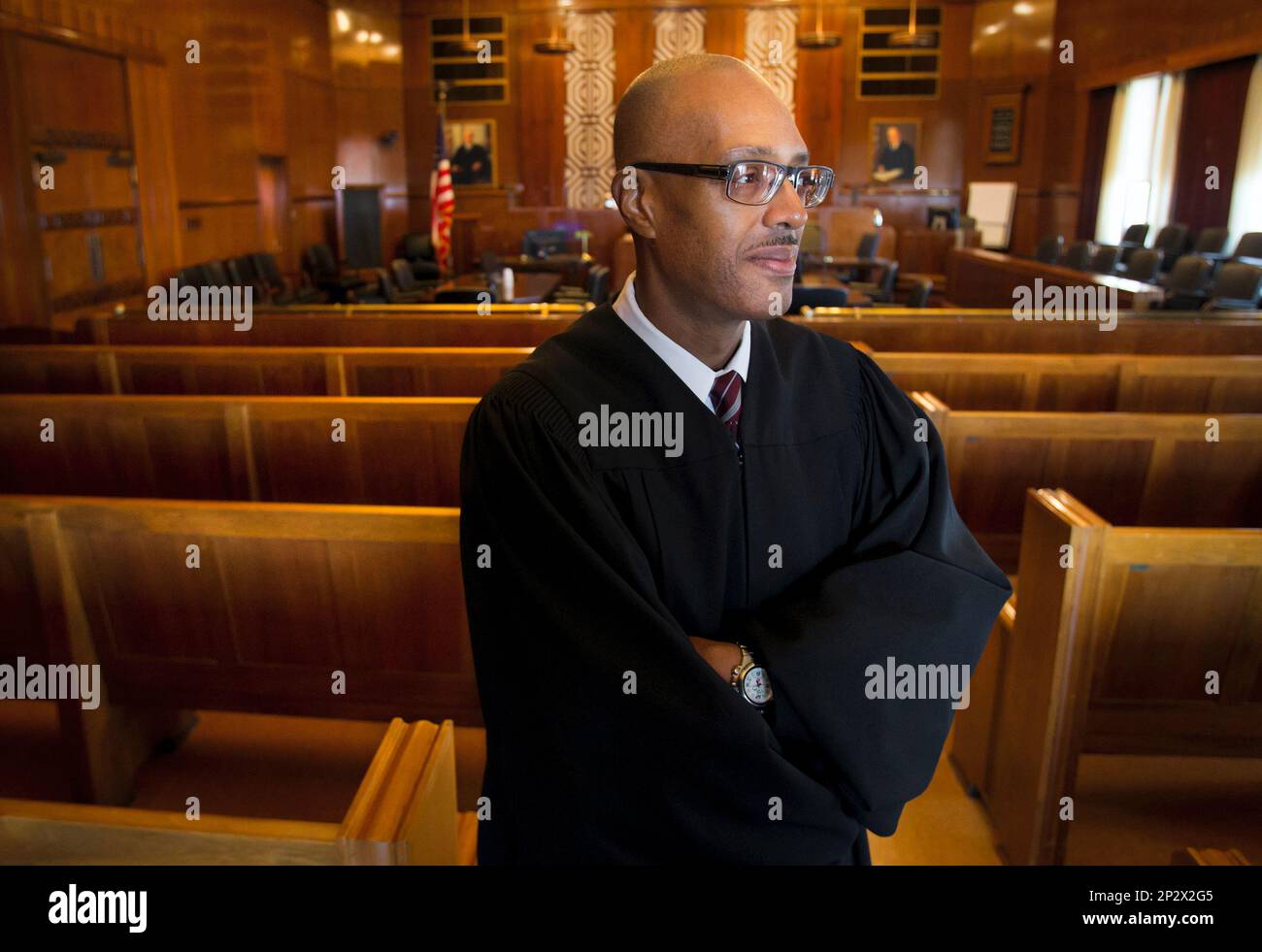 Judge George Hanks, seen in a May 28, 2015 photo, is the new US ...