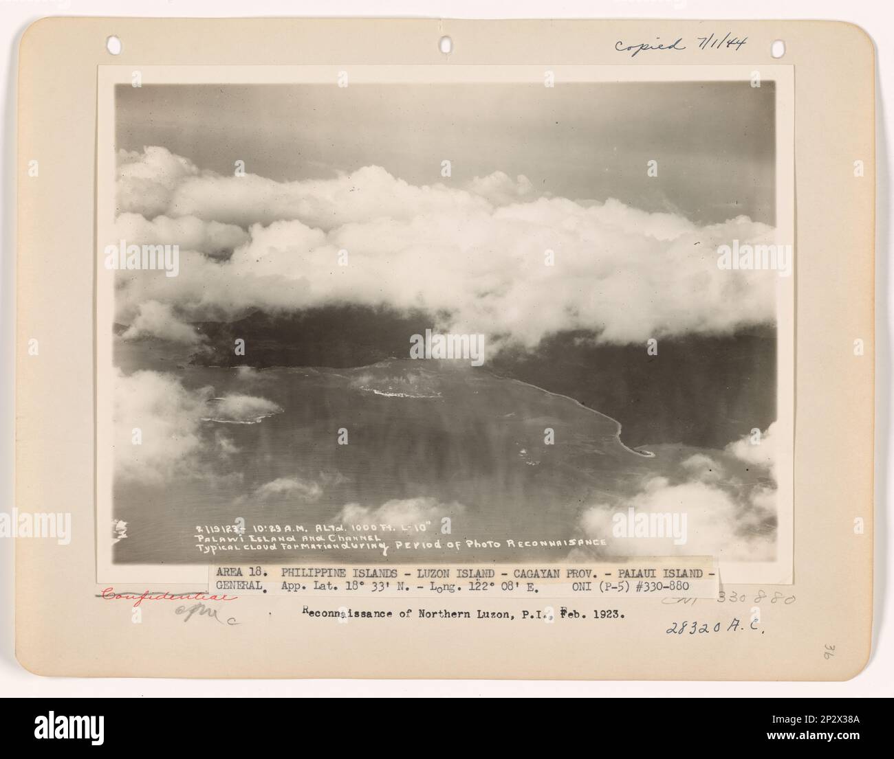 Philippine Island - Luzon Island, Aerial Photograph Stock Photo - Alamy