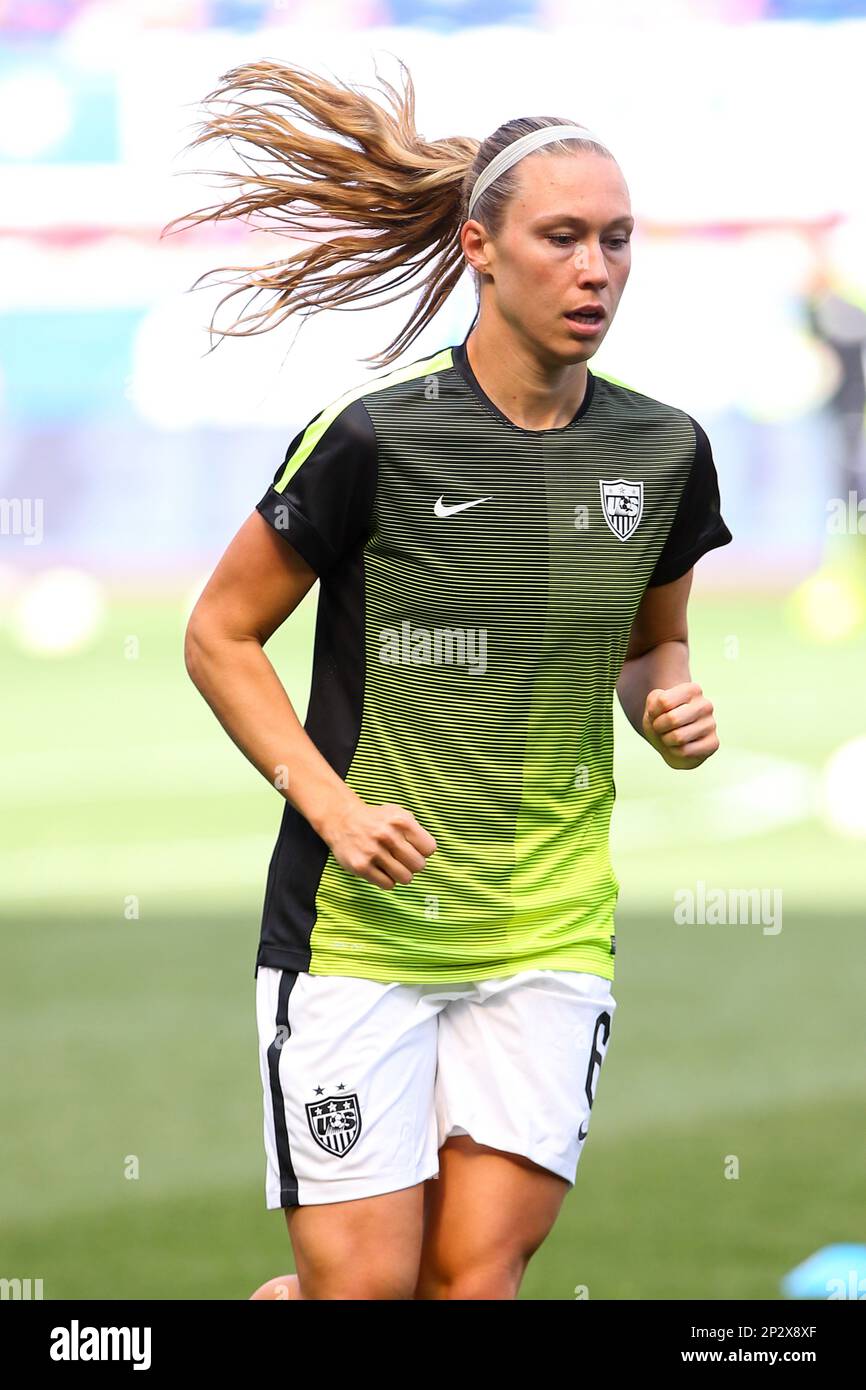 30 MAY 2015: US Womens National Team defender Whitney Engen (6) during ...