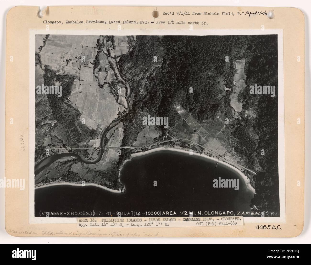 Philippine Island - Luzon Island, Aerial Photograph Stock Photo - Alamy