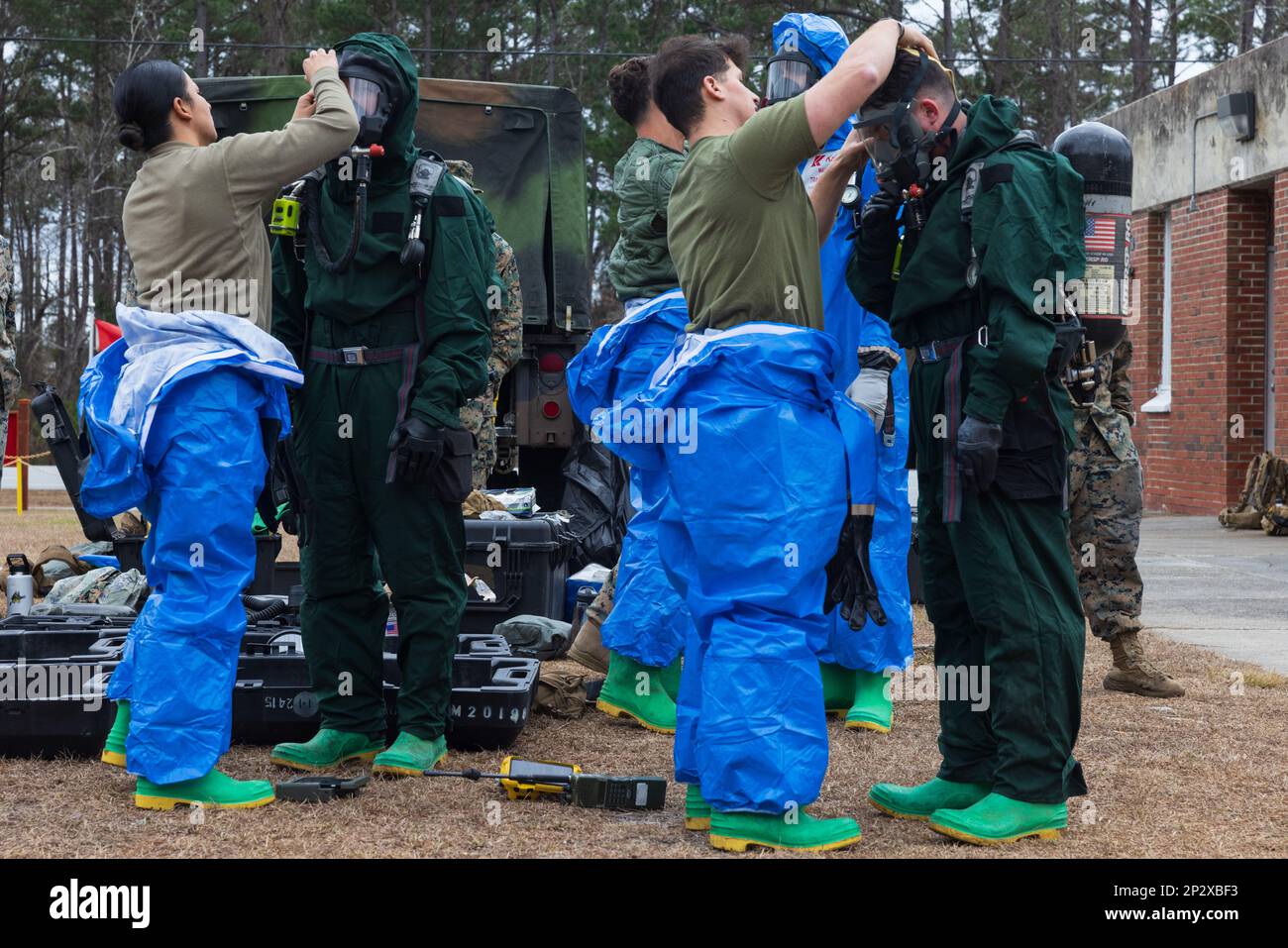 U.S. Marines with 8th Engineer Support Battalion, Combat Logistics ...