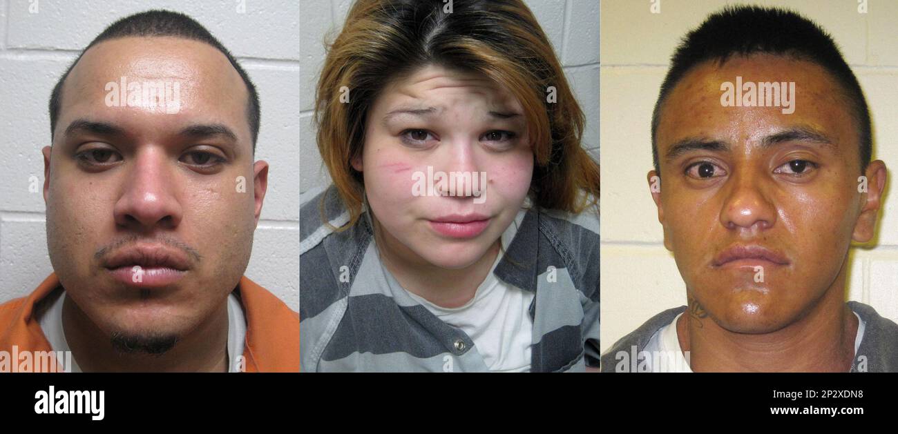 This combination of photos provided Friday, May 29, 2015 by the Montgomery County, Kansas ...