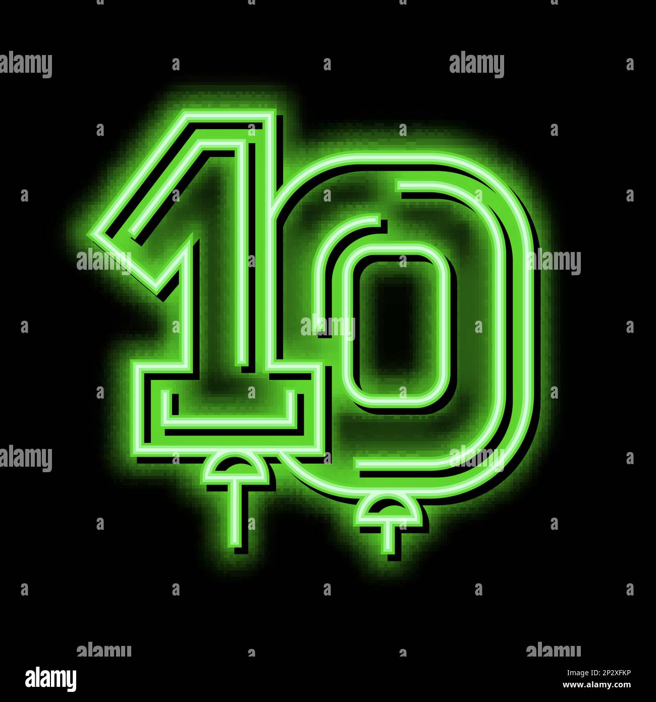 Balloon arch birthday Stock Vector Images - Alamy