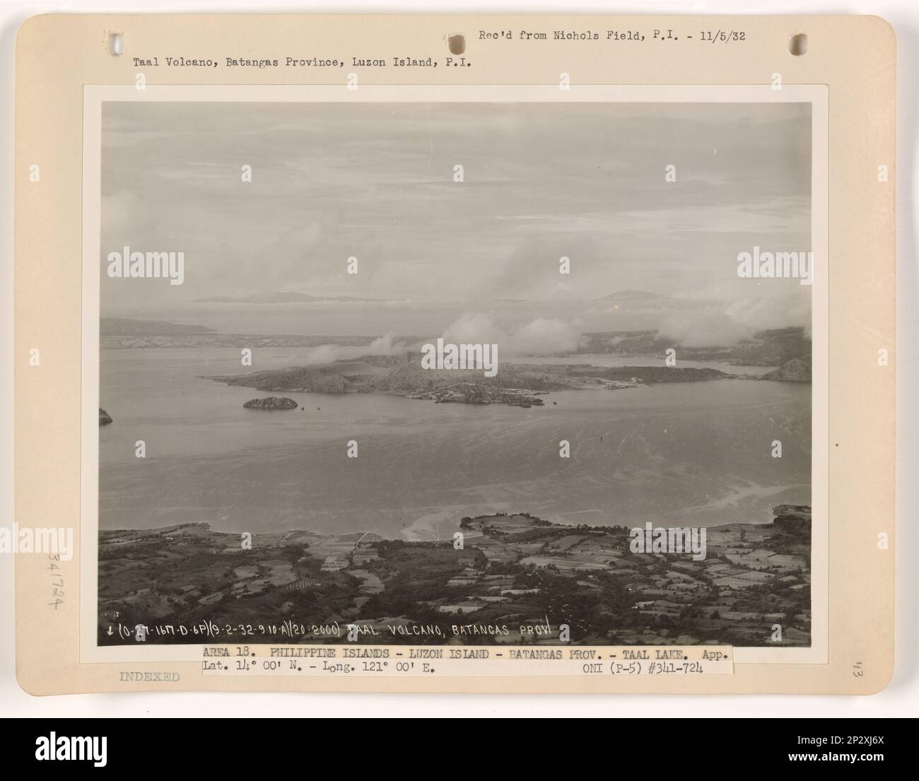 Philippine Island - Luzon Island, Aerial Photograph Stock Photo - Alamy